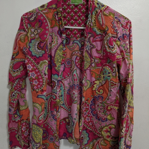 Vera Bradley | Tops | Vera Bradley Button Up Shirt | Poshmark